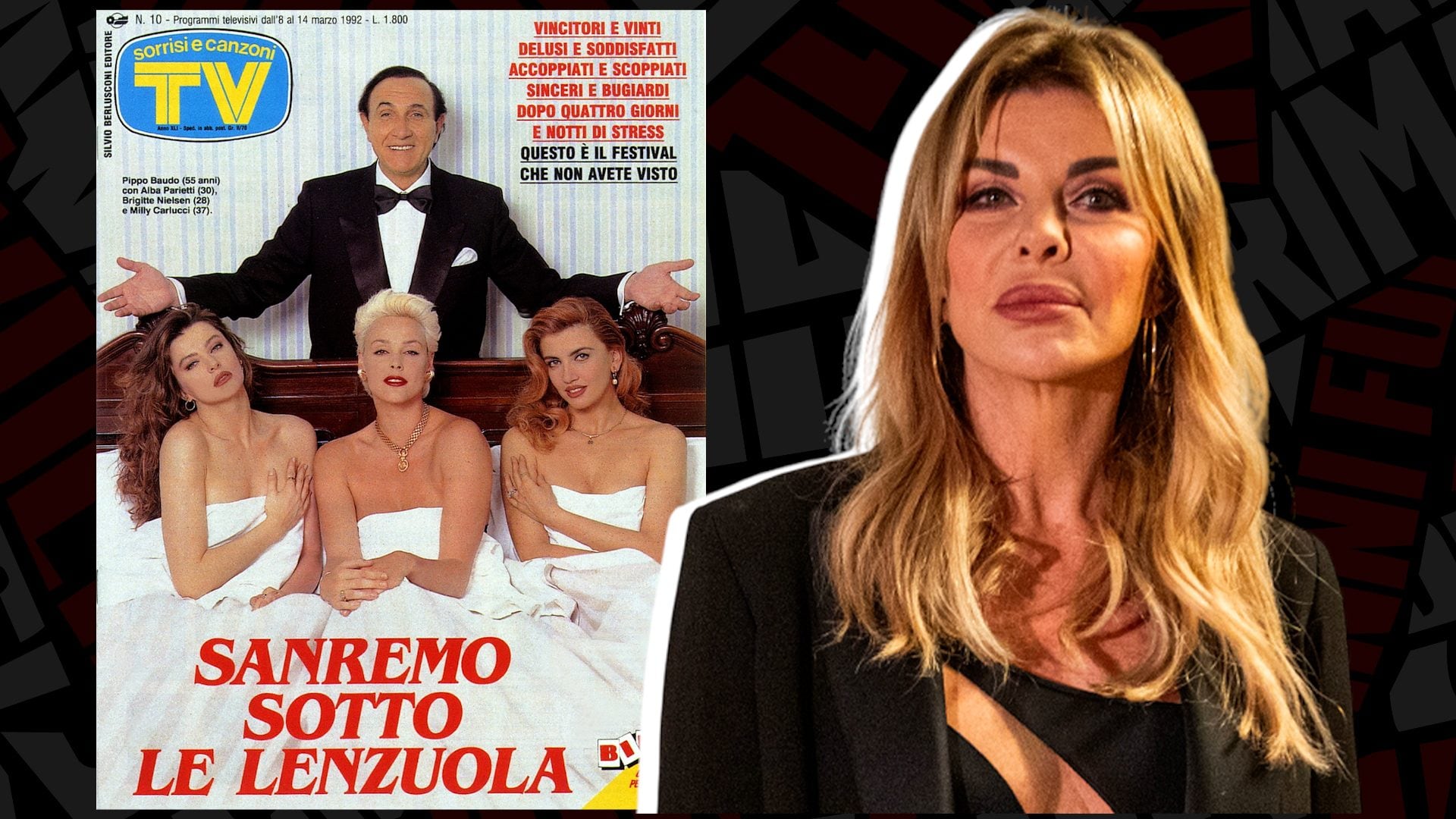 Alba Parietti, Sanremo '92 e il rapporto con Baudo: "Ti faceva regina ...