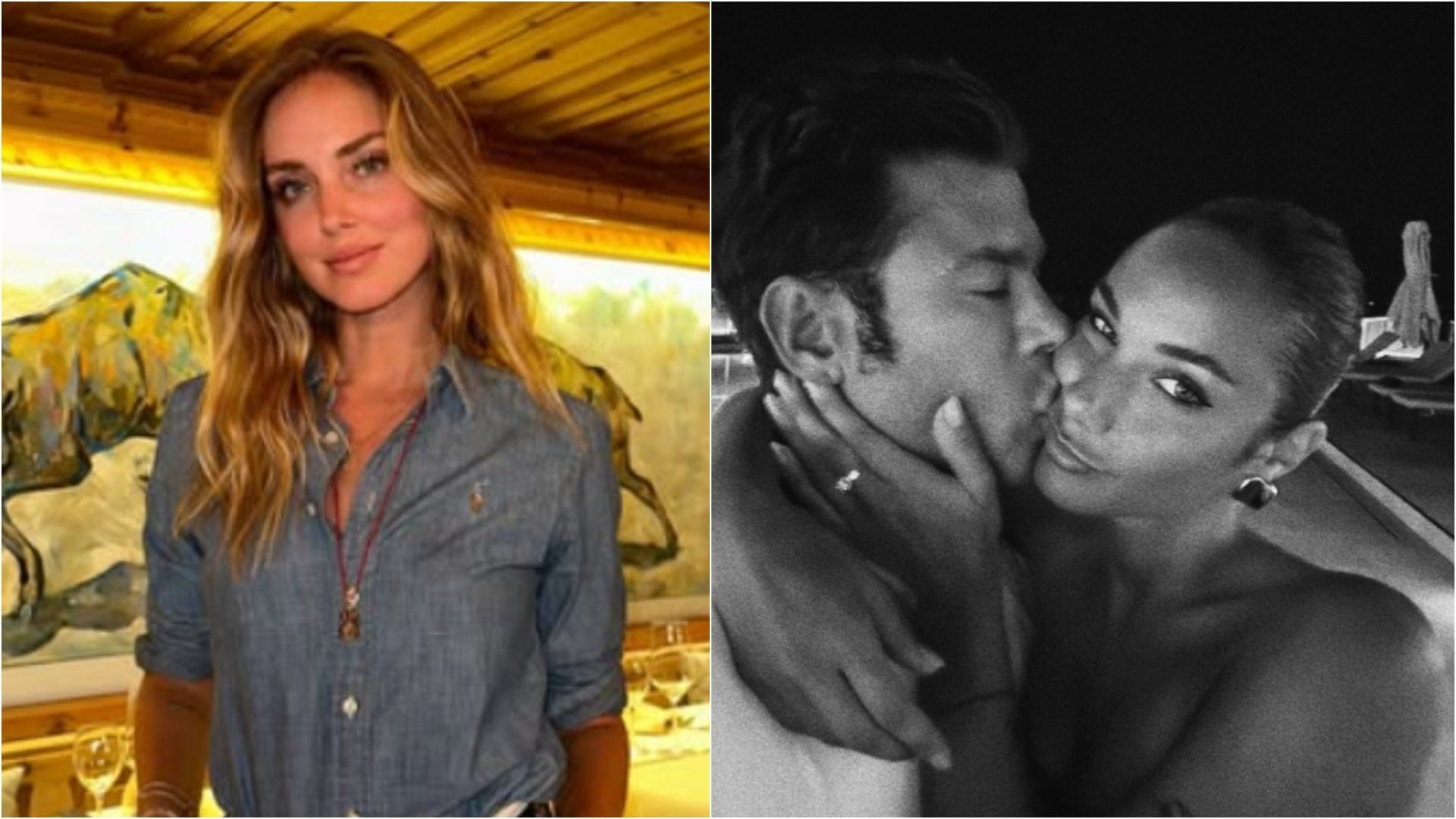 "Stavi con una bella moglie", Fedez replica a chi parla di Chiara ...