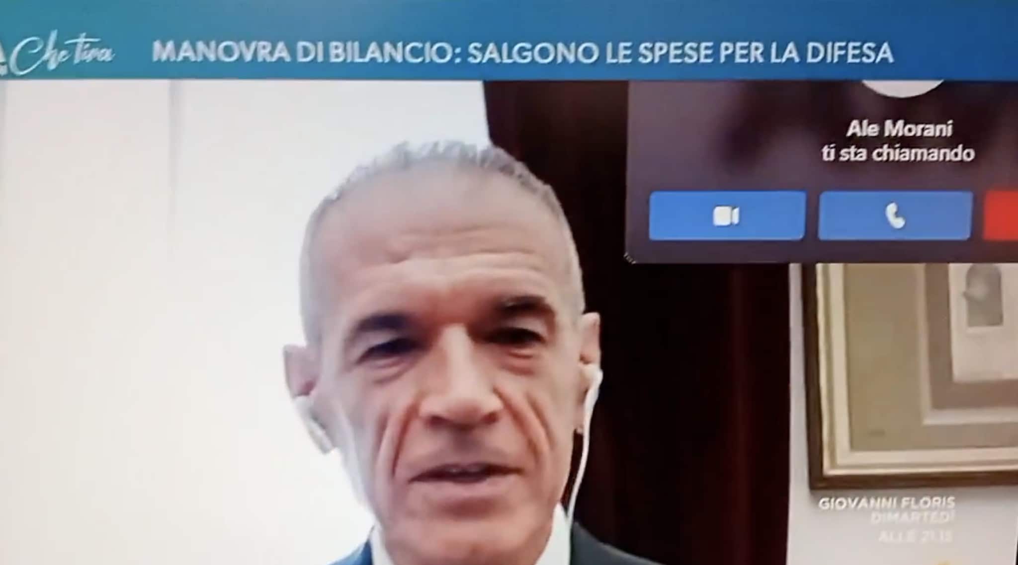 Gaffe in diretta a L'Aria che Tira: Cottarelli "riceve" la chiamata di ...