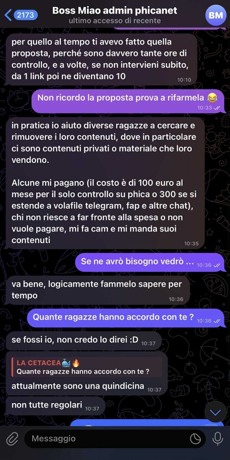 "Le altre pagano, tu mandami foto intime": così Boss Miao rimuoveva i ...