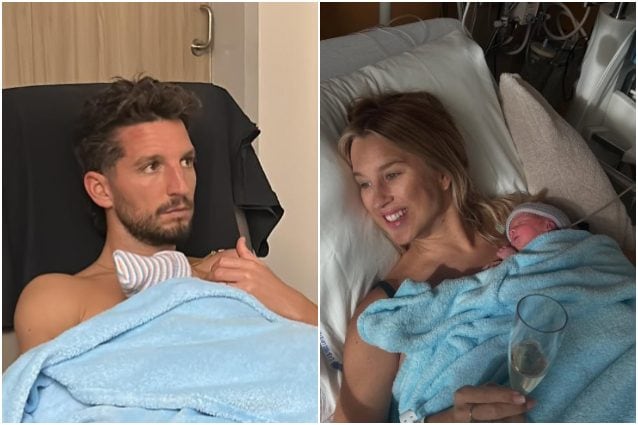 Dries Mertens è diventato papà bis: come si chiama la seconda figlia ...