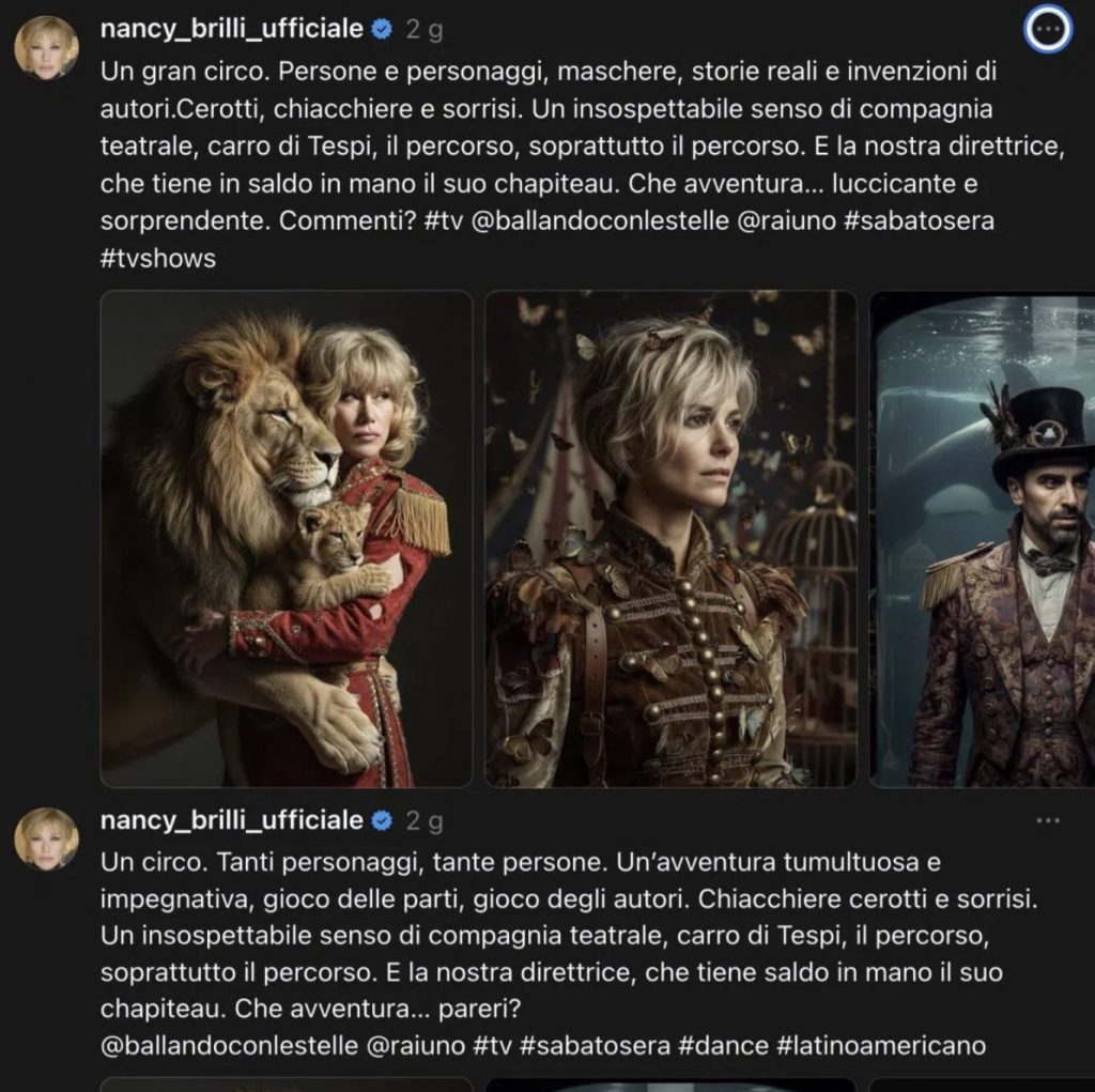 Nancy Brilli senza pace, cambia tre volte il suo post dopo l ...