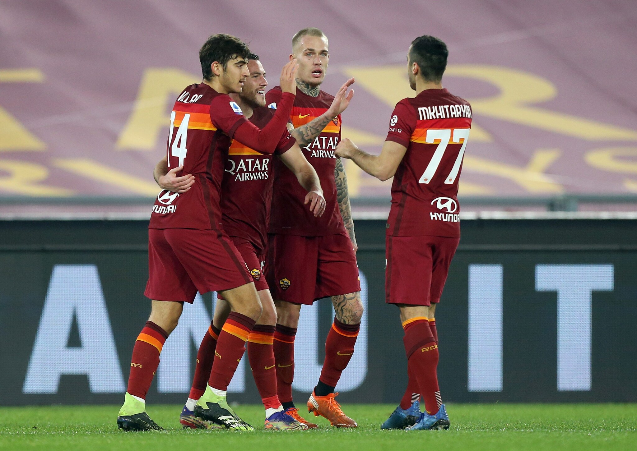 La Roma è il club europeo che ha mandato in gol più calciatori nel 2020