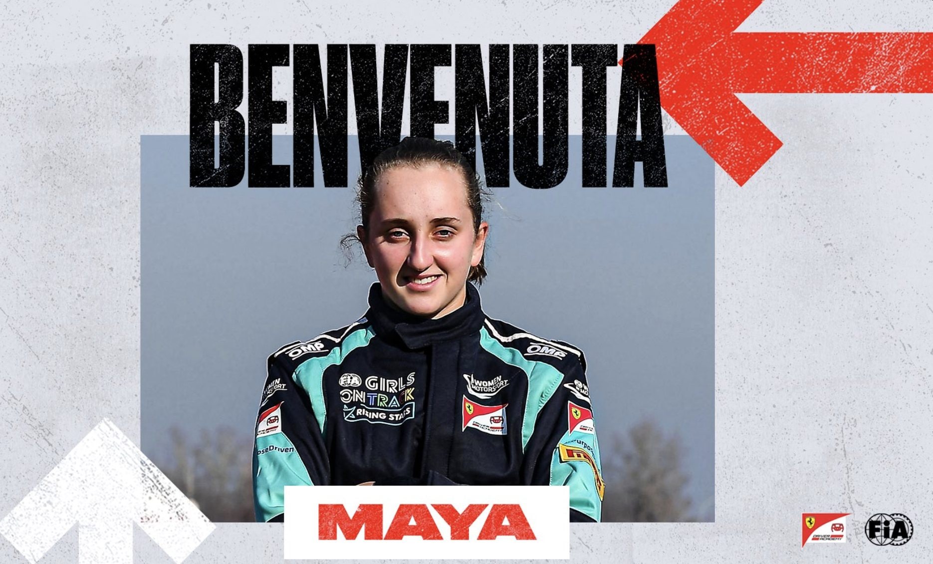 Maya Weug vince FIA Girls on Track ed entra nella Ferrari Driver Academy