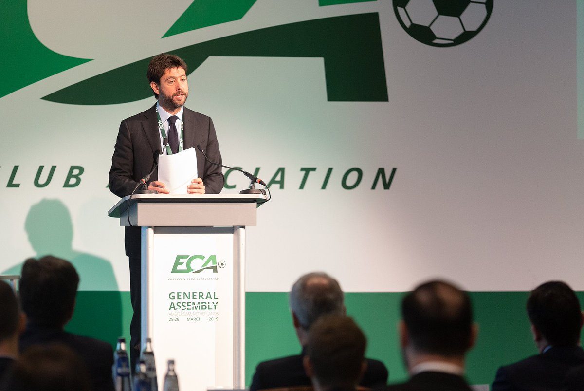 Agnelli pronto a gestire i soldi Uefa per la nuova Champions League: 4 ...