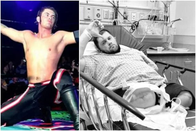 Jimmy Rave, il wrestler senza braccio e gambe: "Guardate come sono ridotto"