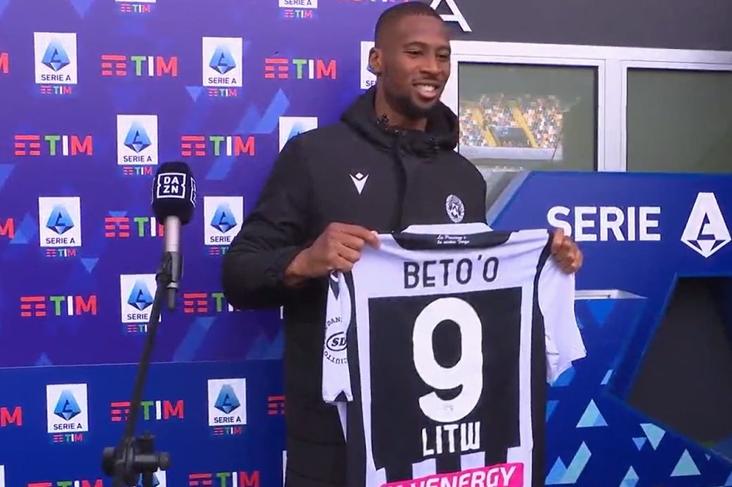 Beto diventa Beto'o e il suo numero di telefono finisce in diretta ...