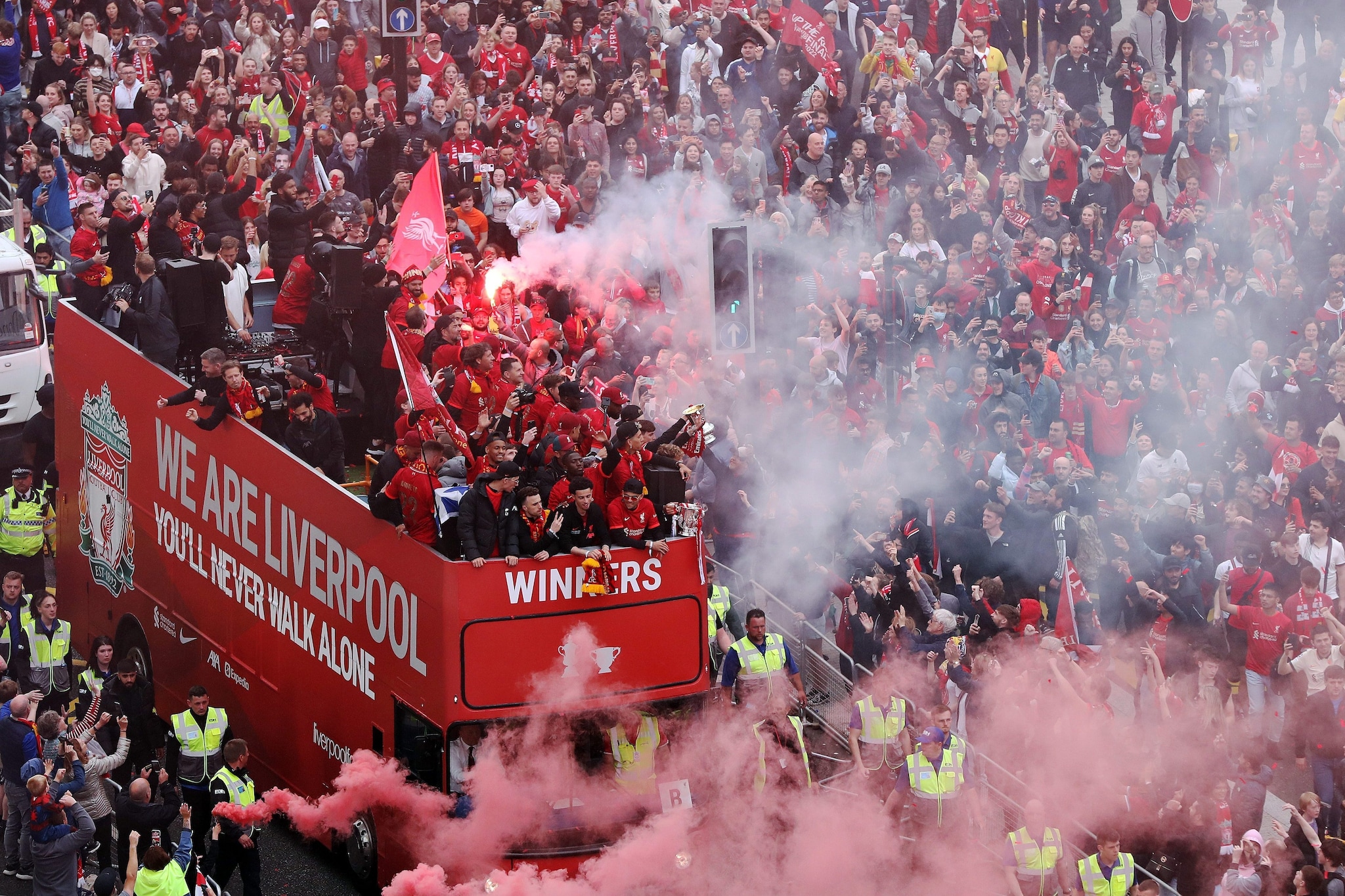 La strana e bellissima festa del Liverpool dopo aver perso Champions e ...