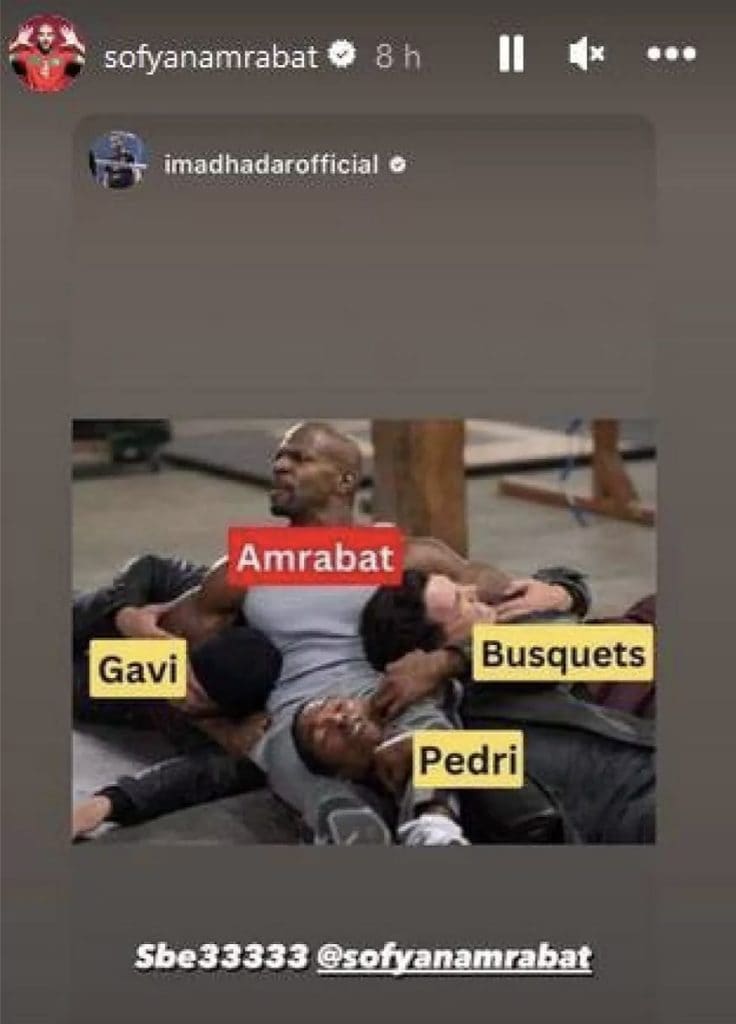 Amrabat re dei meme in Marocco, ma si fa prendere la mano: la Spagna è ...