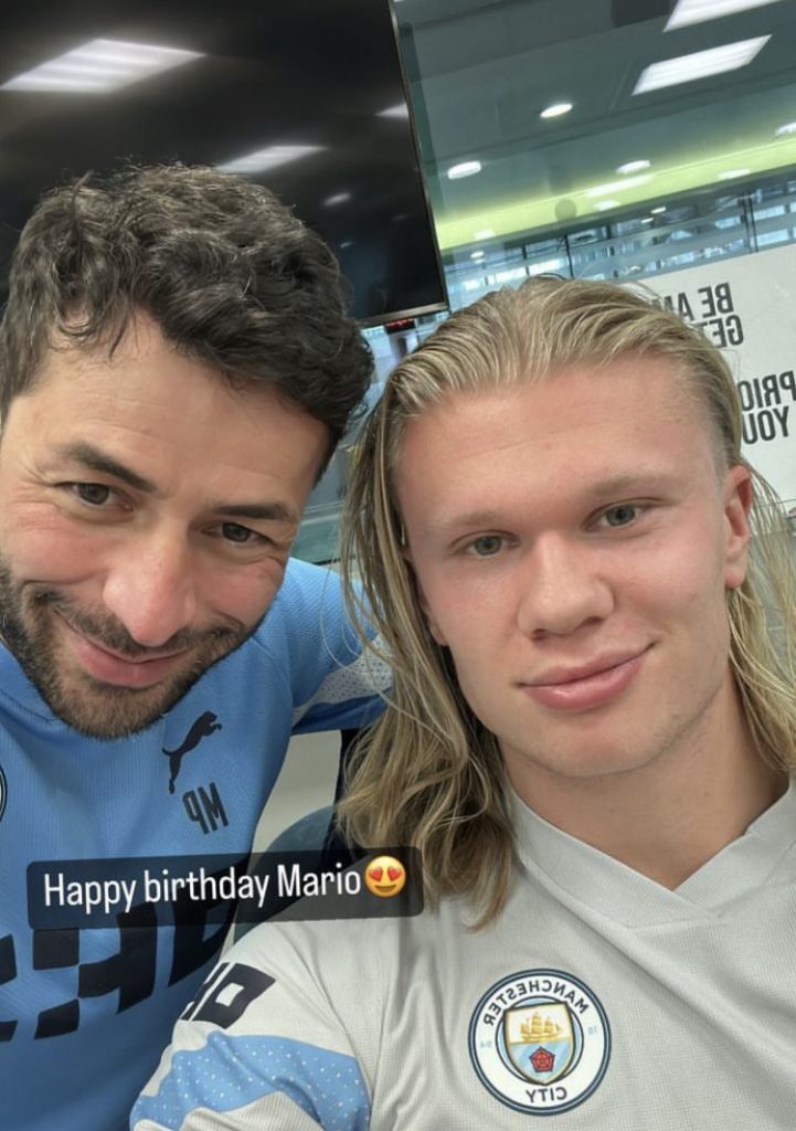 I muscoli di Haaland nelle mani del terapista italiano voluto da ...