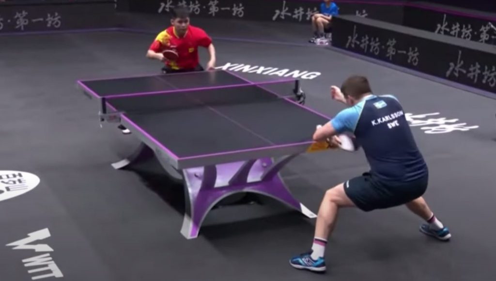 Panico ai Mondiali di ping pong per un colpo da illusionista: neanche ...