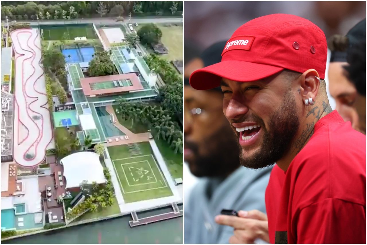 La villa extra lusso di Neymar sembra un luna park: ha perfino un'ampia ...