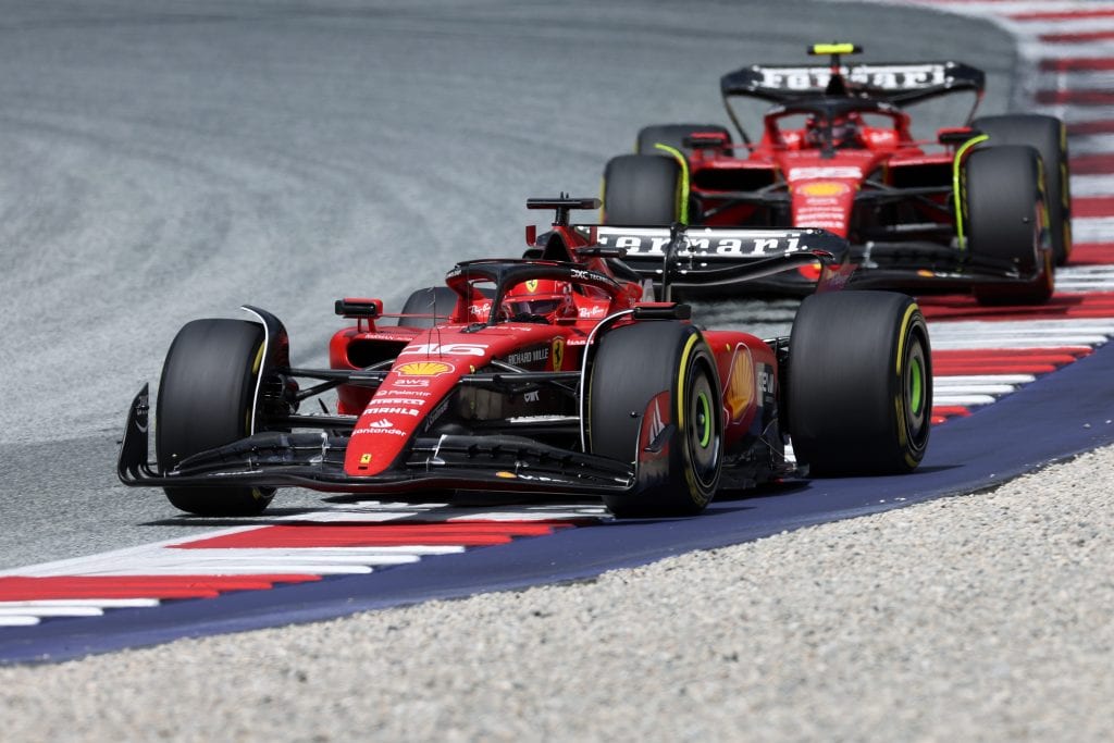La Ferrari nel GP Austria ha deciso chi è il primo pilota tra Leclerc e ...