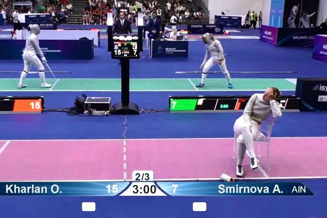 L’ucraina Kharlan punita dopo la protesta della russa Smirnova, il ...