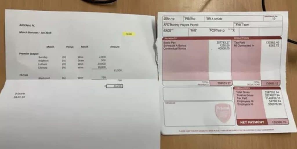 Com'è fatta l'impressionante busta paga di un calciatore: stipendio ...