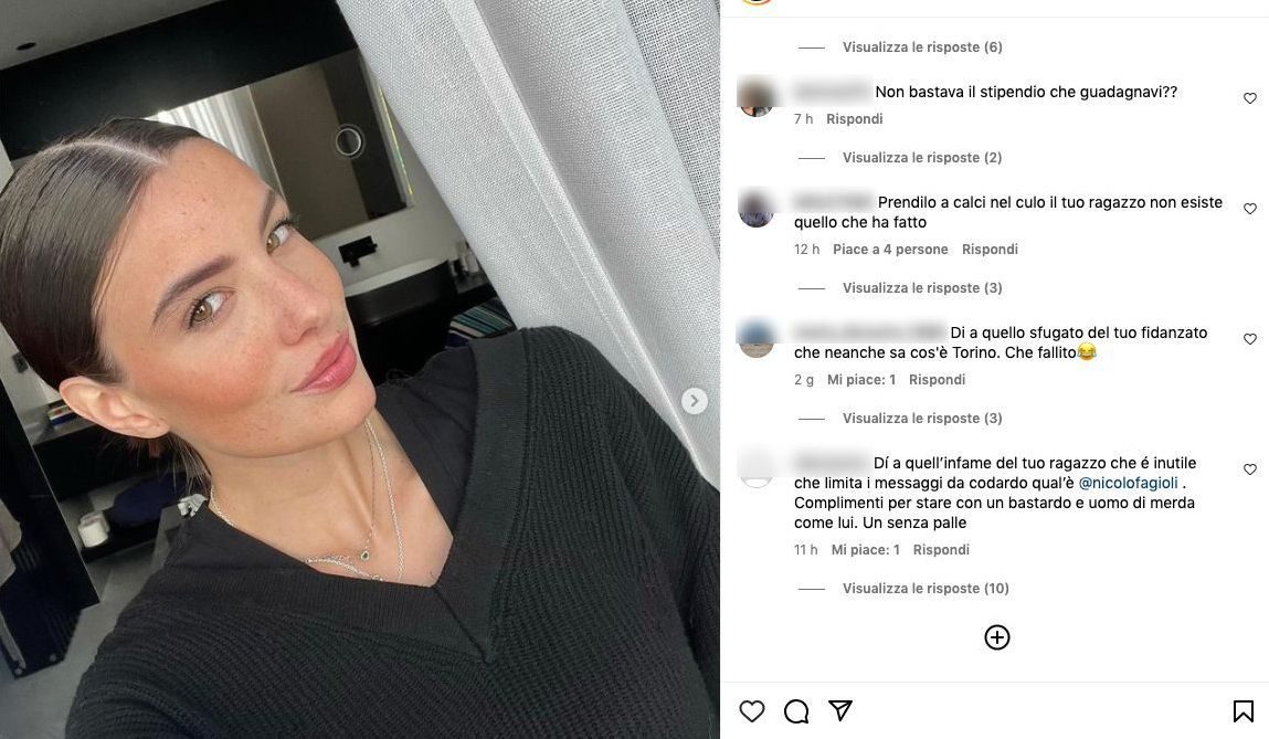 La fidanzata dello juventino Fagioli travolta dall'odio social: "Quell ...