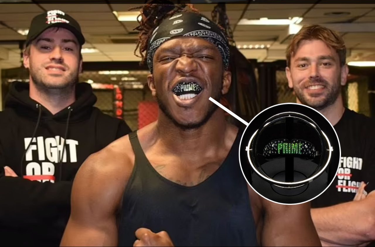 KSI sul ring contro Fury, sfoggia un paradenti fuori dal comune: è il ...