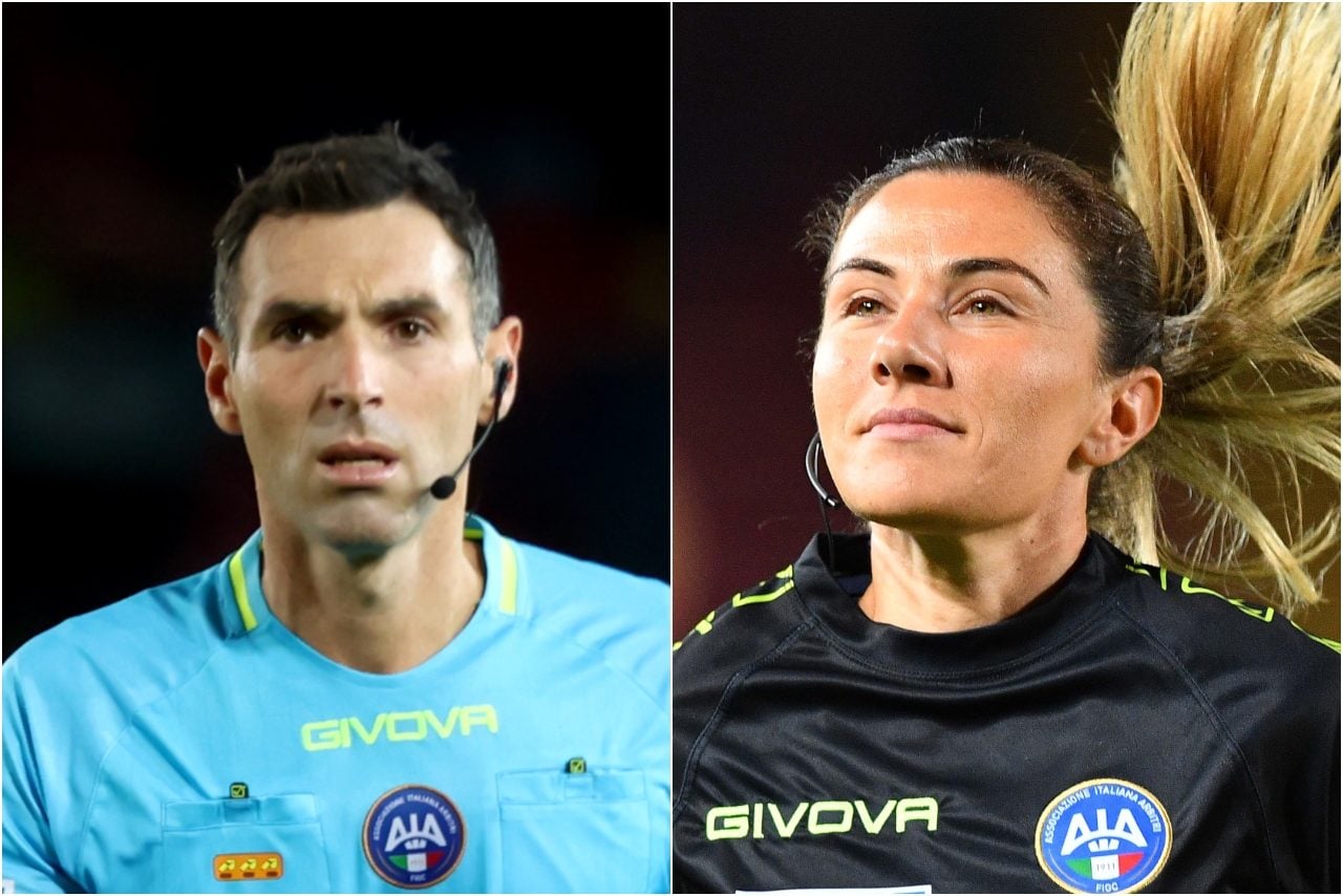 L'assistente Francesca Di Monte prova a salvare l'arbitro Sacchi ...
