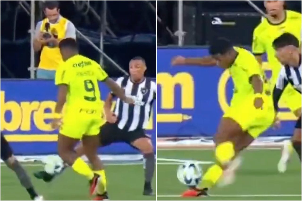 Endrick segna dopo un controllo mai visto, attorno a lui esplode lo ...