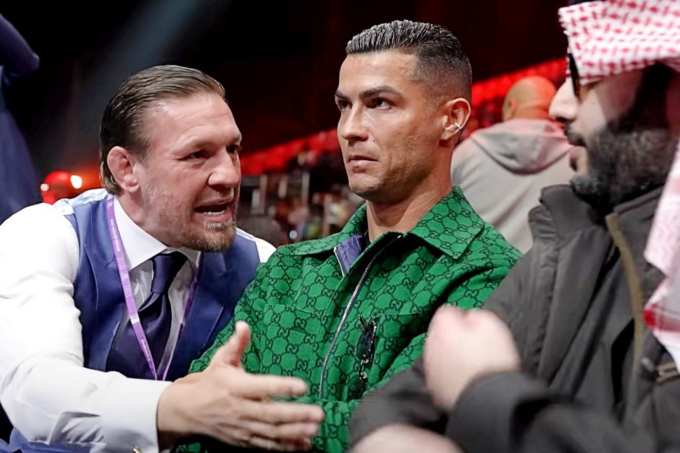Il video virale di Cristiano Ronaldo imbarazzato accanto a Conor ...