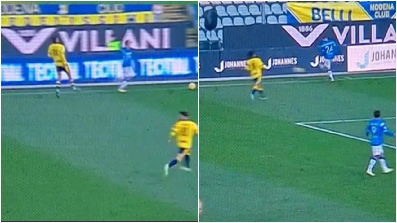 Il gesto di fair-play di Dickmann: l'avversario crolla a terra e ...