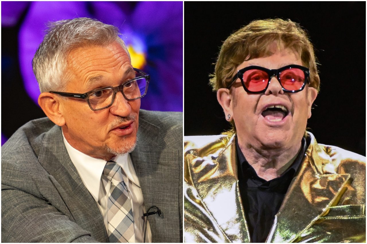 Lineker riceve un biglietto da Elton John a Natale: "Scusami Gary ...