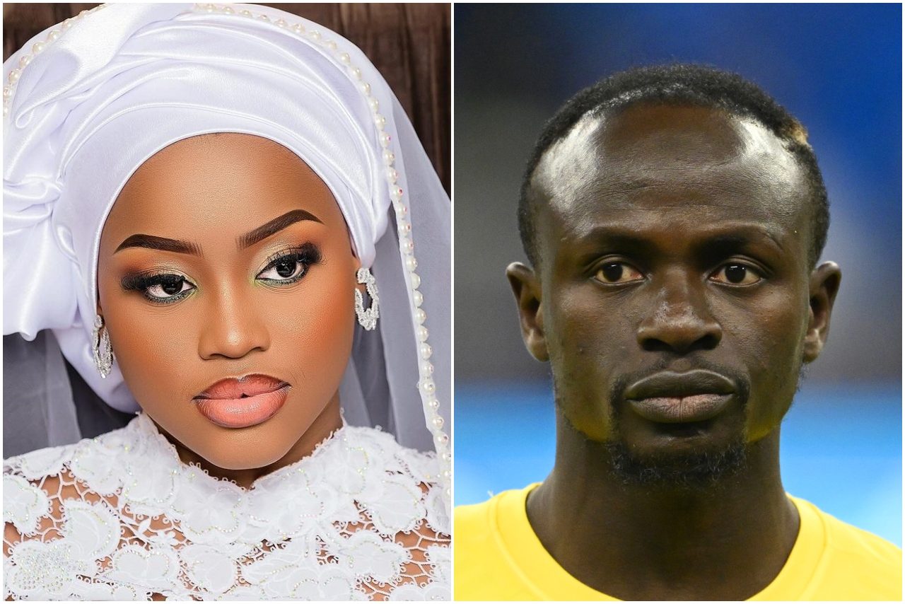 La moglie di Mané rimane a casa sua, in una zona squallida di Dakar ...