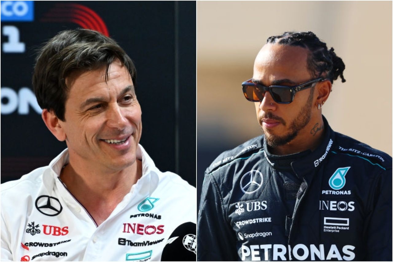 Toto Wolff ha capito di Hamilton in Ferrari da una chat Whatsapp: "Ha visualizzato ma non risposto"