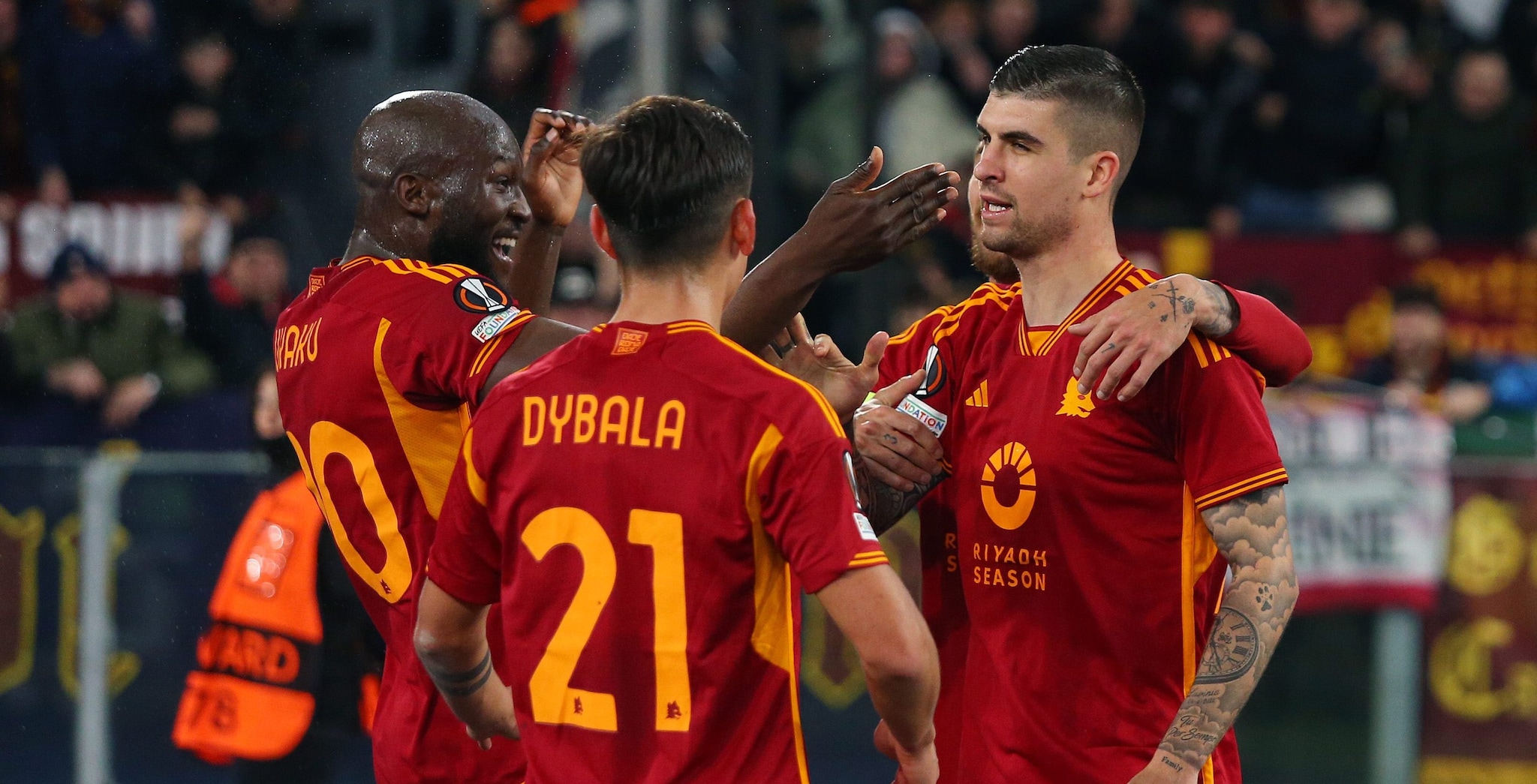La Roma domina e vede i quarti di Europa League, 4-0 al Brighton ...