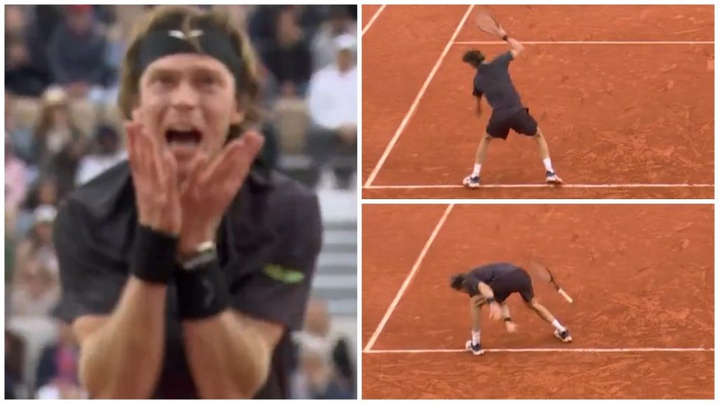 Arnaldi fa impazzire Rublev al Roland Garros, il russo perde la testa ...