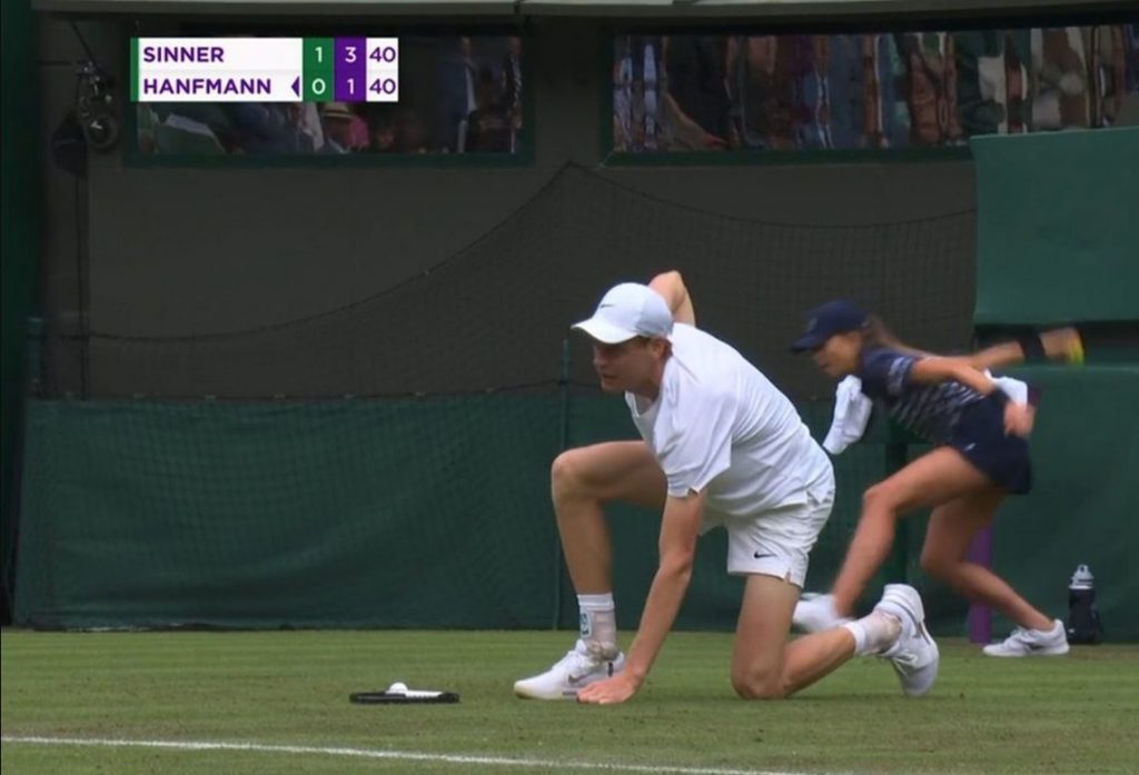 Sinner batte Hanfmann a Wimbledon col brivido, nel prossimo turno c'è ...