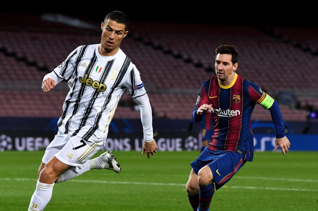 Cristiano Ronaldo contro Messi nei 100 metri, la simulazione al ...