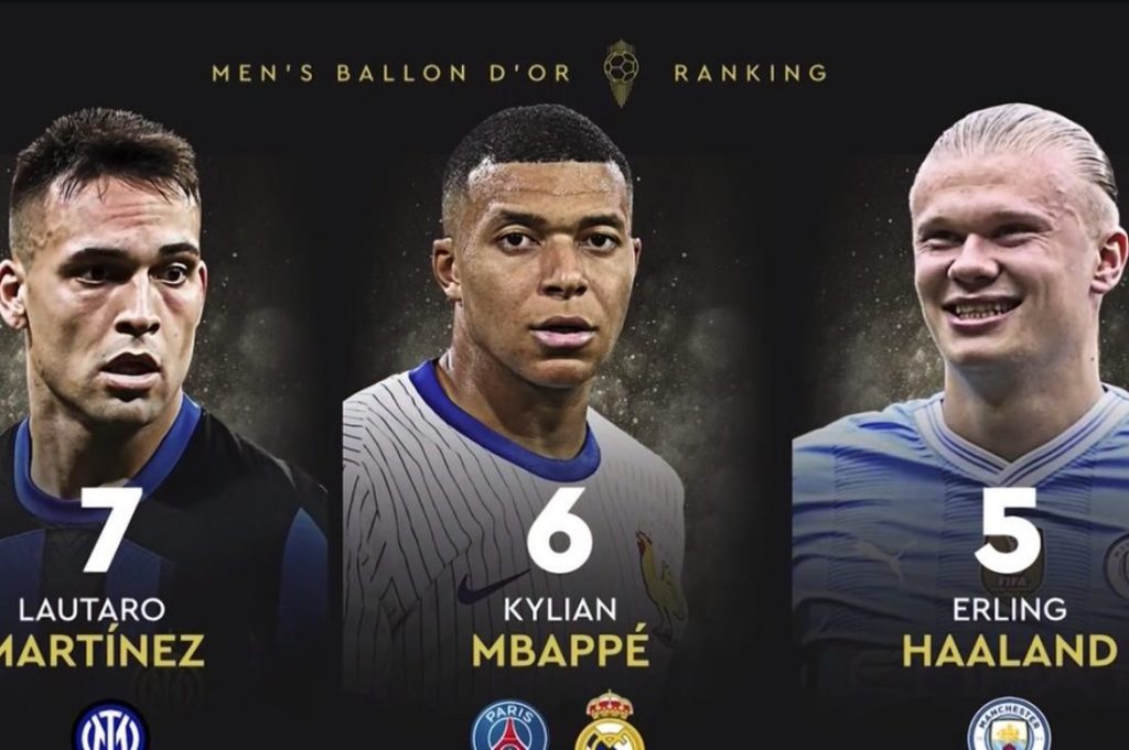 Classifica Pallone d'Oro 2024, Rodri è il vincitore: a Martinez il ...