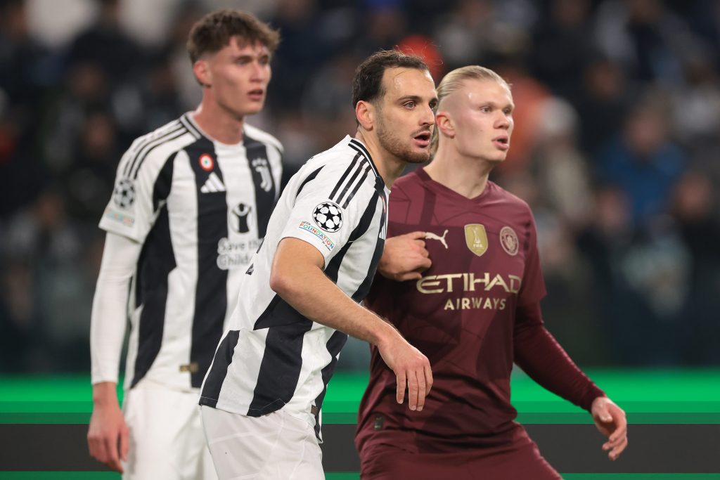 Haaland annullato dalla difesa della Juve: un solo tiro in porta in 92 ...