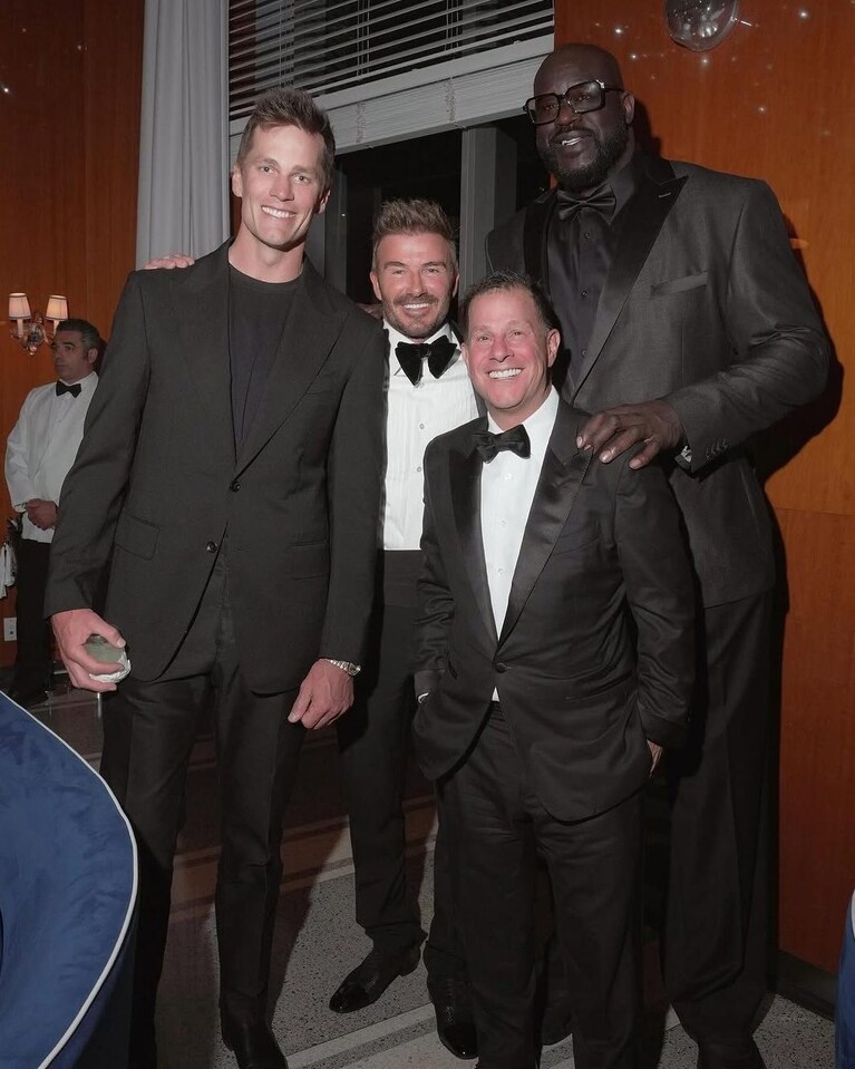 David Beckham ha fatto una festa anticipata per i 50 anni con una lista ...