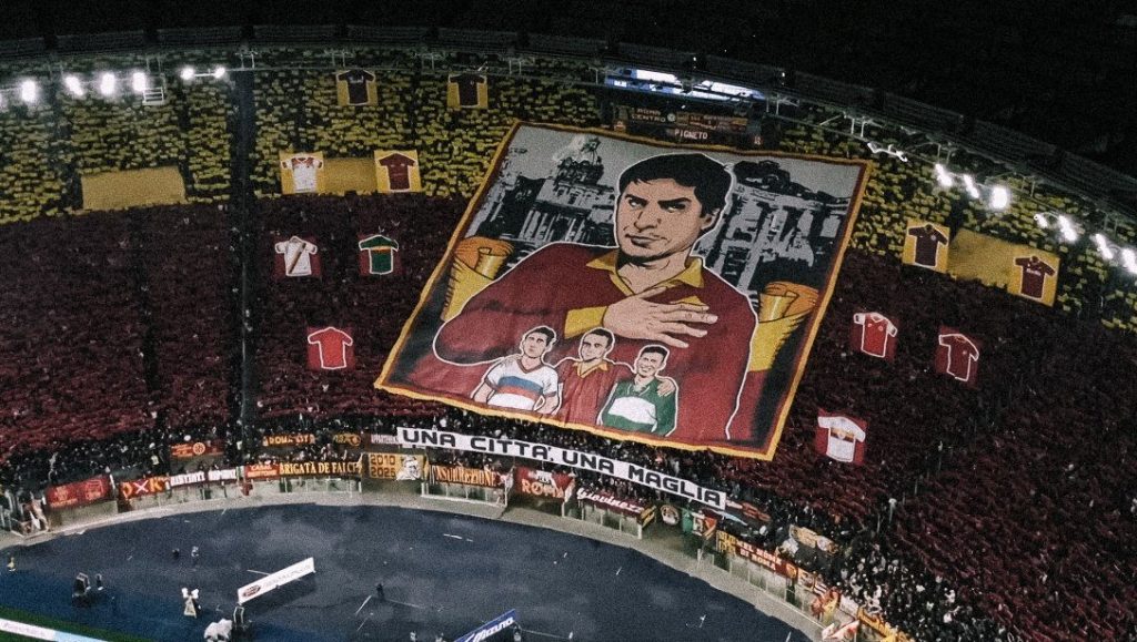 La spettacolare coreografia di Lazio-Roma, è un'opera d'arte: l'omaggio ...