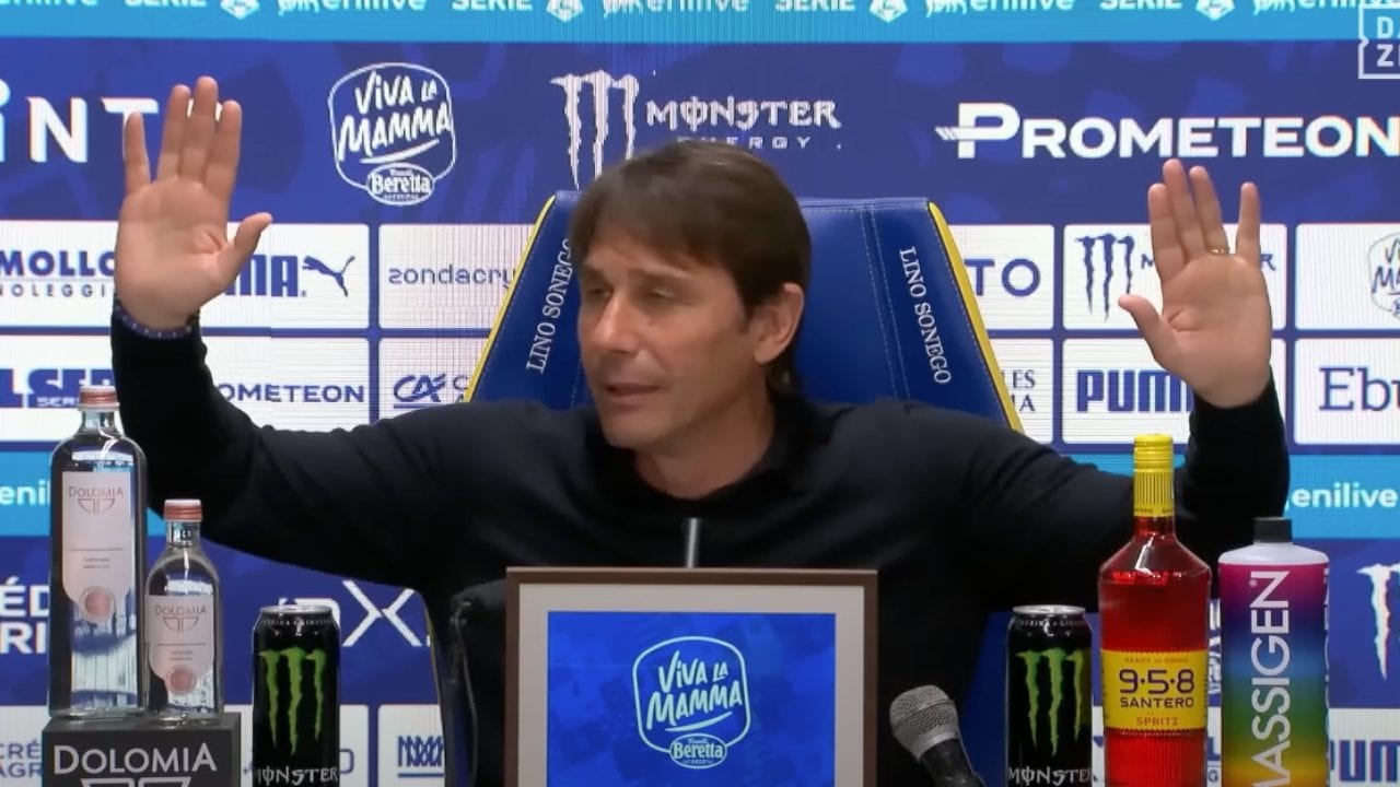 Conte si sfoga nella notte: "Allora alzo le mani e mi arrendo, questa piazza è troppo per me"