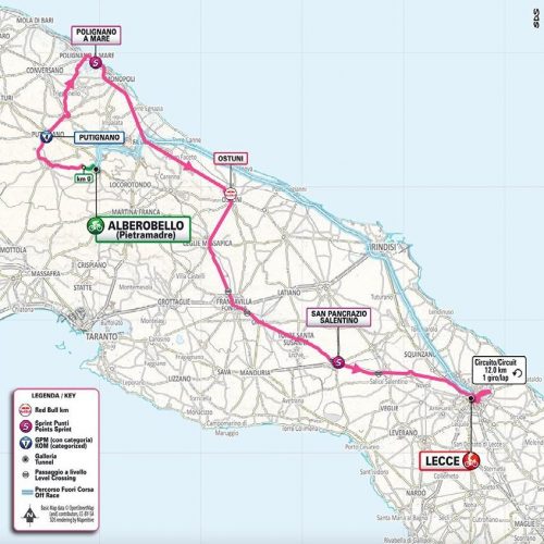 Giro d’Italia 2025, dove vedere la tappa Alberobello-Lecce: orari TV ...