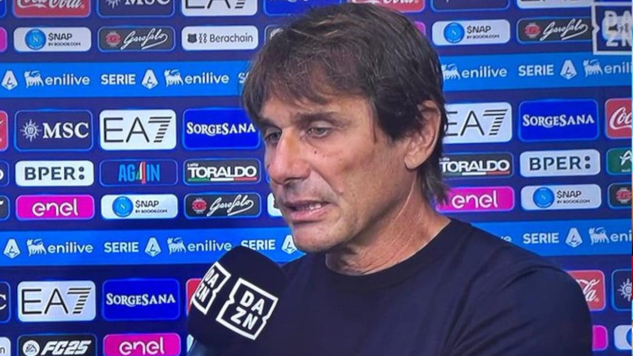 Conte spiega la vittoria del Napoli: "La testa è rimasta al posto ...