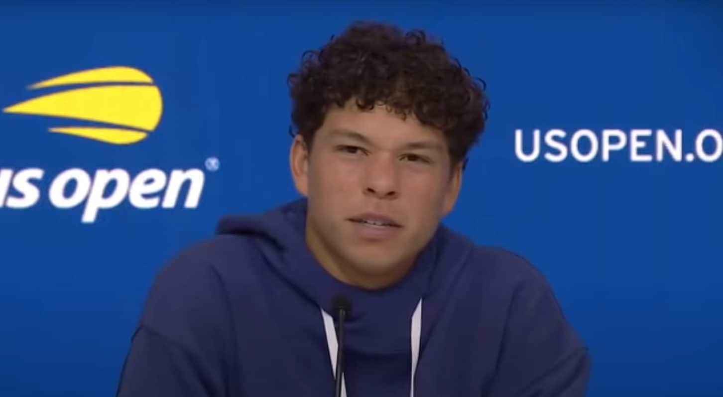 Ben Shelton è irritato da una domanda agli US Open: "Amico, a queste ...