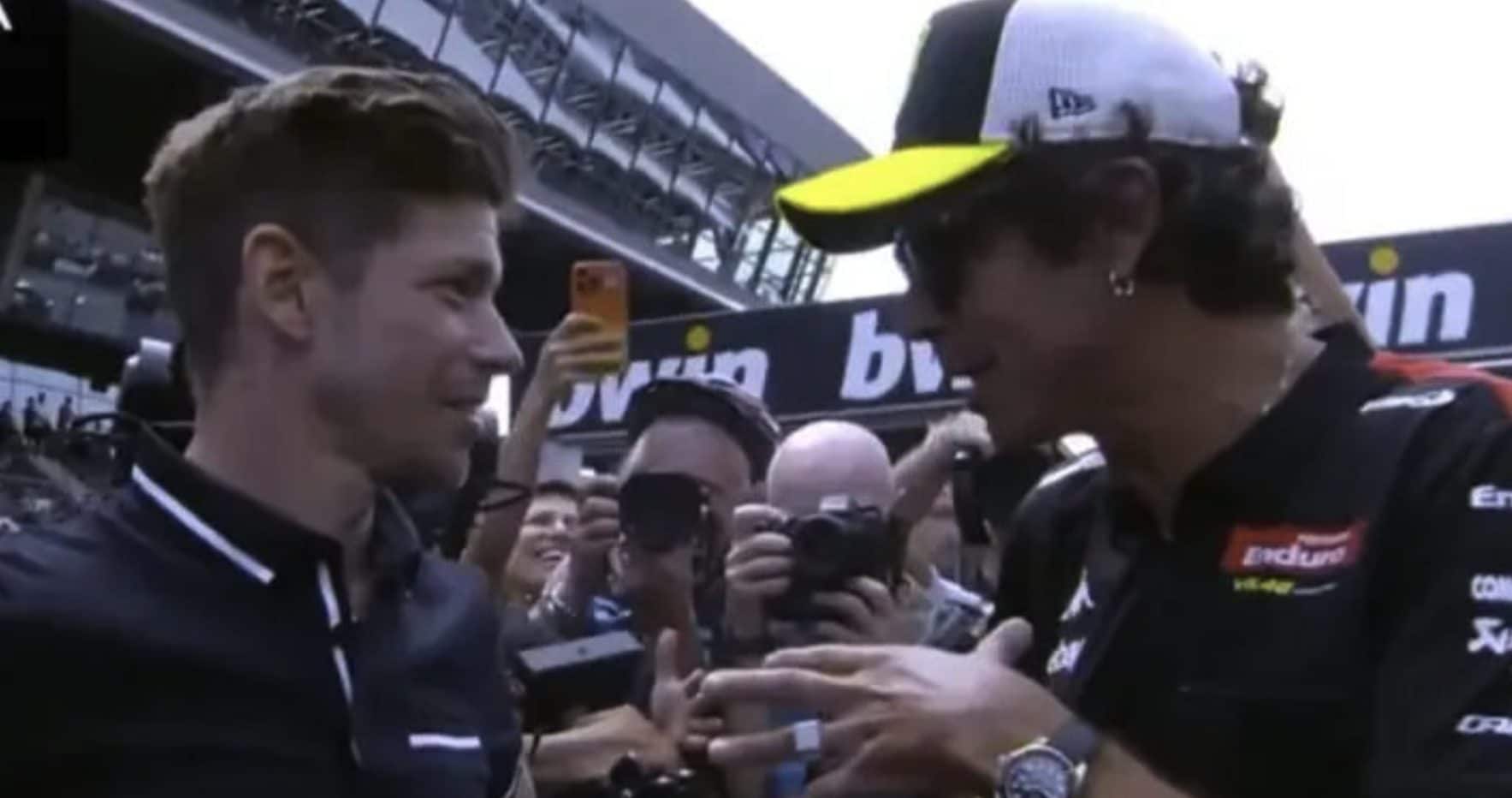 Cosa si sono detti Valentino Rossi e Casey Stoner sulla griglia prima ...