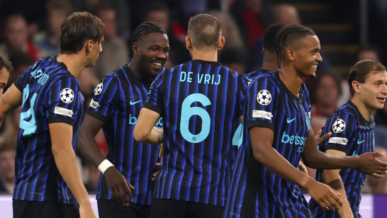 Ajax-Inter 0-2, risultato finale della partita di Champions: Thuram fa ...