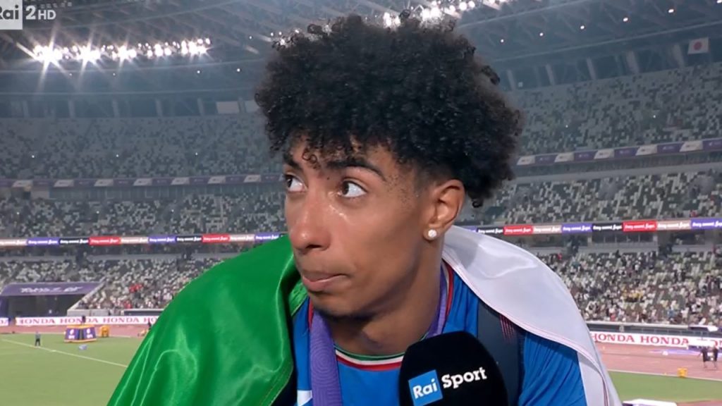 Furlani in lacrime in diretta dopo l'oro ai Mondiali: "Lo devo a me ...