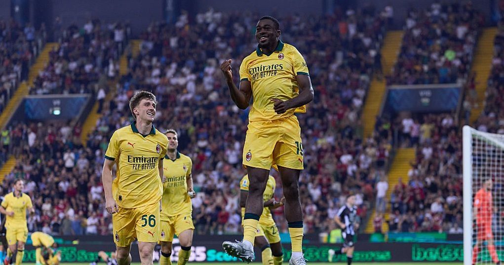 Udinese-Milan 0-3, risultato finale della partita di Serie A: doppietta ...