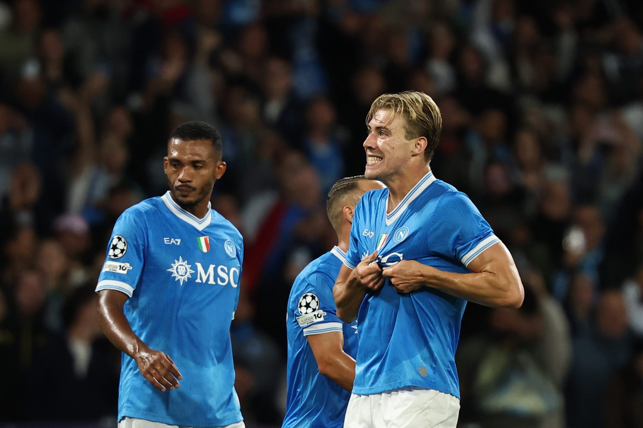 Napoli-Sporting 2-1, risultato finale della partita di Champions League: decide la doppietta di ...