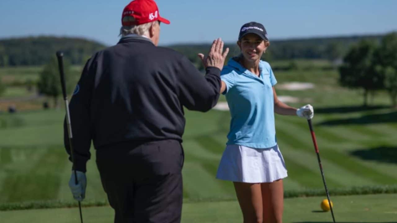 Golfista amatoriale, debutta tra i professionisti solo per il cognome: è Kai, la nipote di ...