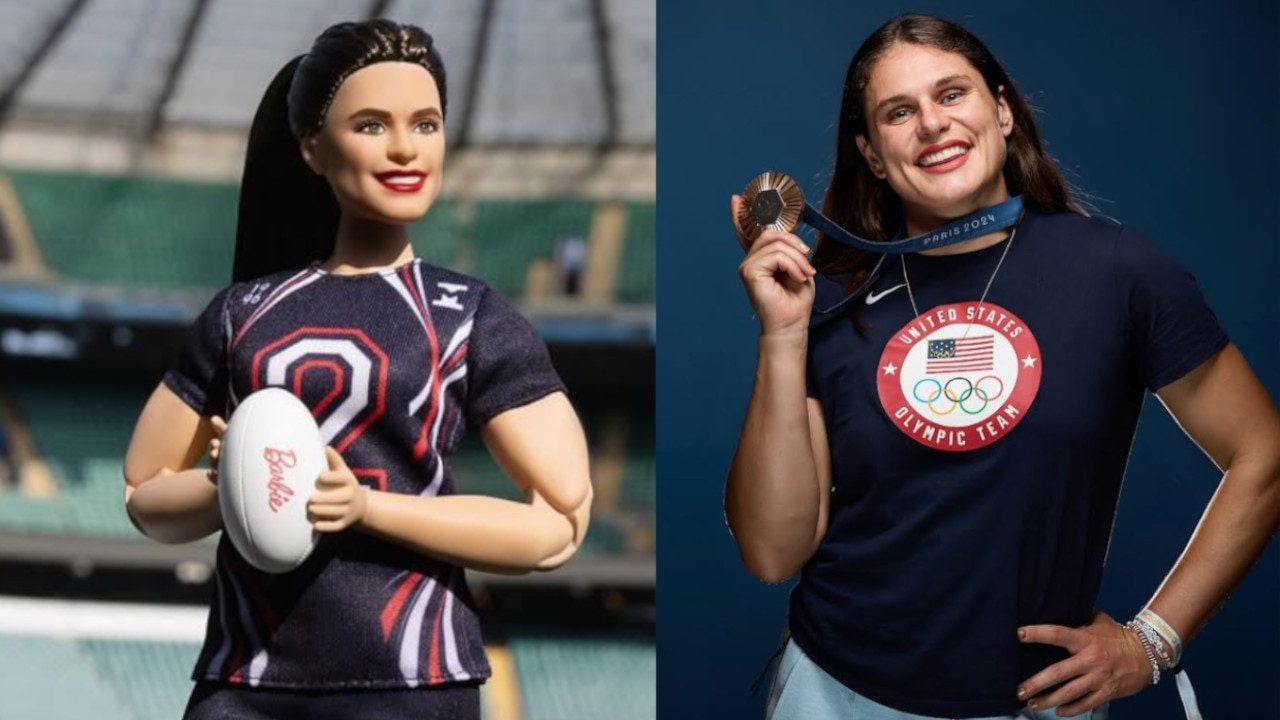 La medaglia olimpica Ilona Maher diventa una Barbie: "Versione Muscular Sculpt per ispirare le ...