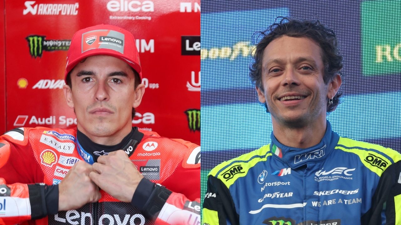 Marc Marquez e la reazione sorprendente alla provocazione di Valentino ...