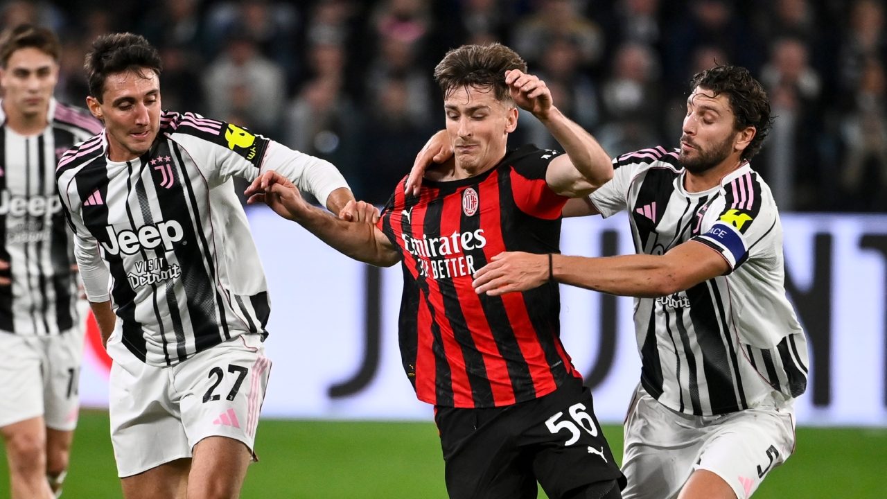 Juventus e Milan non vanno oltre lo 0-0 allo Stadium: nella ripresa Pulisic sbaglia un rigore