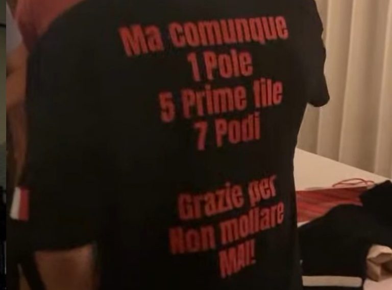 Charles Leclerc sorpreso dai regali di Natale di Bryan Bozzi e dei ...